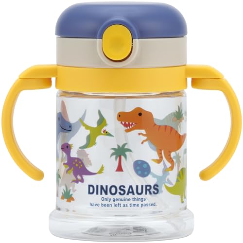 マグカップディノサウルス/-/KSHW1N-A・パッケージ個数:1・サイズ：横12.1×縦7.4×高11.8cm・材質 本体：飽和ポリエステル、キャップ・フタ・ハンドル：ポリプロピレン 、パッキン・ストロー：シリコーンゴム、バネ・ピン：ステ...