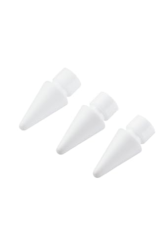 2)樹脂タイプホワイト/-/PWTIPAPS01WH・Style:2)樹脂タイプ・パッケージ個数:1・適度な硬さがあり、Apple Pencilの使い心地に近い交換用ペン先です。・程よい摩擦感のある描き心地で、漫画やイラスト制作のような細か...