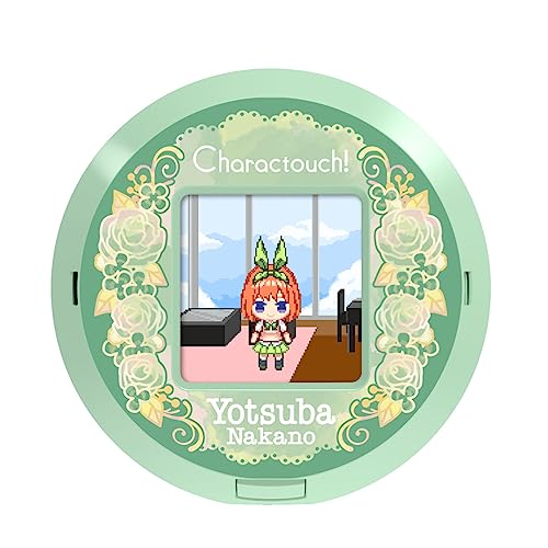 中野四葉グリーン/-/e15242bc-656b-4d26-ae5c-54bfd52431bc・Style:中野四葉・『五等分の花嫁∬』より、中野家五つ子たちの「キャラクタッチ！」が登場・「キャラクタッチ！」とは、バッジスタイルで身につけ、...
