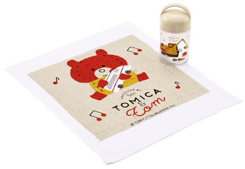 トミカとトム/横28×縦32cm/OA5AG・Color:トミカとトムPatternName:おしぼり・パッケージ個数:1・サイズ：横5.8×縦4.4×高12.5cm、おしぼり：横28×縦32cm・材質：ケース：AS樹脂、おしぼり：綿100...