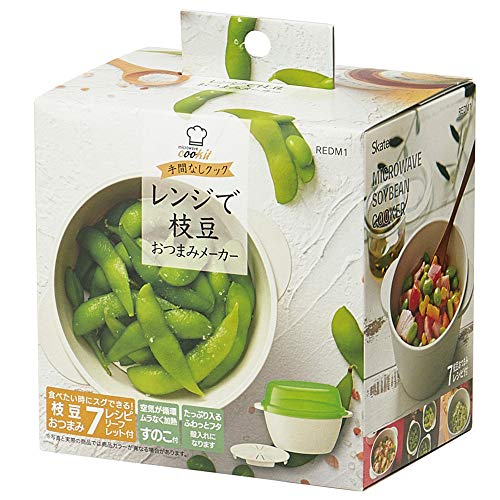 枝豆/440ml/REDM1-A・Color:枝豆・パッケージ個数:1・サイズ：幅14.4×奥行12.5×高さ9.1cm・素材・材質:本体・フタ・すのこ/ポリプロピレン・生産国:日本・容量: 440ml・耐熱温度：140度(br)耐冷温度：...
