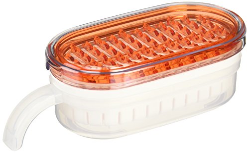 コンパクト鬼おろし/215×97×70mm/SDO10N-A・Color:鬼おろし・パッケージ個数:1・サイズ:■幅×奥行×高さ(mm):215×97×70商品紹介 ■材質:本体、スノコ/ポリプロピレン フタ、おろし、鬼おろし/AS樹脂 ■...