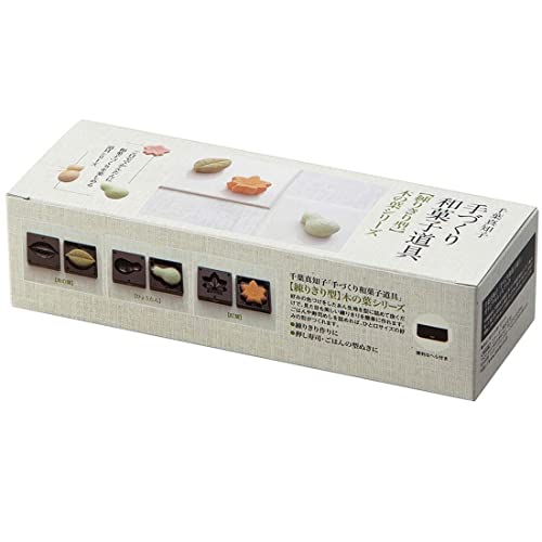 木の葉/7×7×4cm/CWL3S-A・Color:木の葉・パッケージ個数:1・サイズ:7×7×4cm・素材・材質:ABS樹脂・生産国:日本・耐熱温度：100度 耐冷温度：−20度・付属品：練りきり3種 説明書 レシピブック へらご自宅でか...