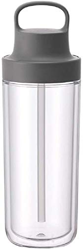 ストローダークグレー/480 ml/20075・Color:ダークグレーSize:480 ml・パッケージ個数:1・サイズ:φ78xH240mm※本体の高さ(蓋、飲み口なし)H173mm・素材:PCT樹脂、ポリプロピレン、シリコーンゴム・容...