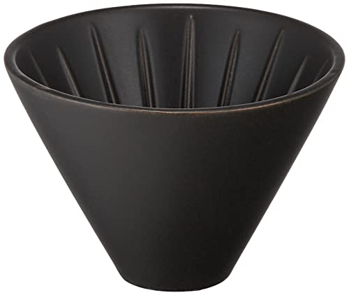 マグカップブラック/2cups/27574・Size:2cups・パッケージ個数:1・サイズ:φ100xH70mm・素材:磁器・重量:約150g・食器洗浄機・乾燥機:可・原産国:日本鋳物ならではの無骨な表情のブリューワースタンドと、味わい深...