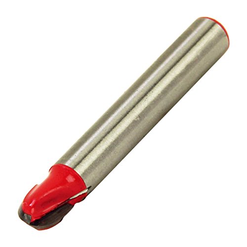 -/6.4mm/SRB-26・Size:6.4mm・パッケージ個数:1・用途:木材の溝堀加工や面取り作業・特徴:硬度の高い超硬チップを厳選しているため、耐久性抜群・サイズ:6.4mm・サイズ:D(幅)6.4×H(高さ)6.4×R(曲)3.2...