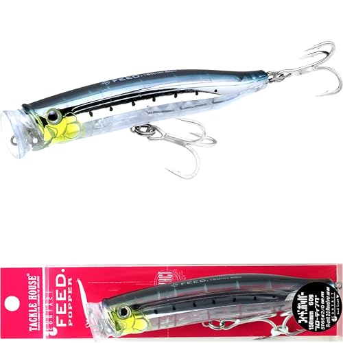 150mm/60gNRイワシ/150mm/FEEDPOPPER150・Color:NRイワシStyle:150mm/60g・パッケージ個数:1・Type:floating・150mm・60g・Hook:ST66#2/0ボリューミーなボディと...
