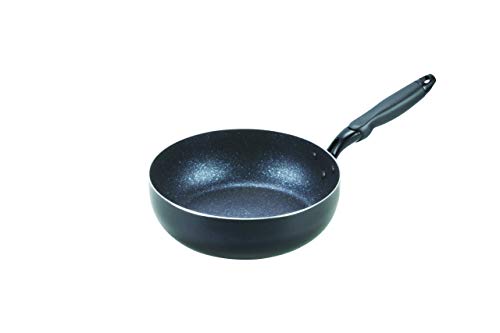 ブラック/26cm/HB-5698・Size:26cmPatternName:極深フライパン・パッケージ個数:1・製品サイズ:(約)全長45.5×幅26×高さ13.5cm・表面加工:内面/ふっ素樹脂塗膜加工、外面/焼付け塗装・素材・材質:本...