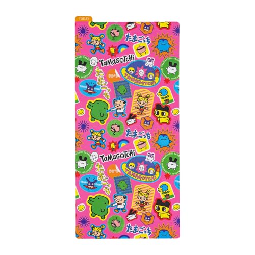 ピンク/weeksサイズ用/TTT00001051XX・Size:weeksサイズ用・パッケージ個数:1・【サイズ】187×88×0.4mm・【素材】合成紙（ユポ）ほぼ日手帳 たまごっち/ほぼ日の下敷き たまごっち90's weeksサイズ...