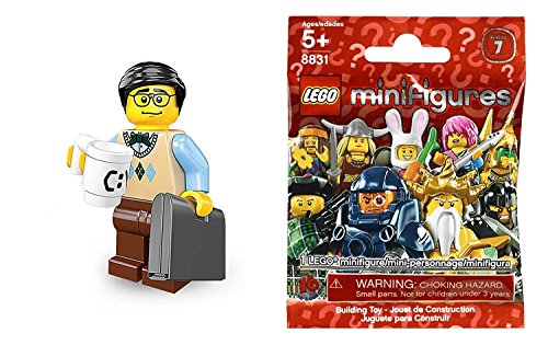 -/ワンサイズ/-・【シリーズ7】　レゴ ミニフィギュア シリーズ 7 コンピューター・プログラマー／Collectible Minifigures Series 7・【商品の特徴】本品はポリバックに1体のミニフィギュアと付属品が封入されて...