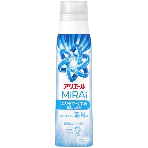 -/本体 460g/-・PatternName:最高レベル洗浄Size:本体 460g・パッケージ個数:1・MiRAi（ミライ）の洗濯洗剤は、香りでごまかさず、新品級に消臭！*1 *1 P&G調べ。汚れ・ニオイの度合いにより異なります。・超...