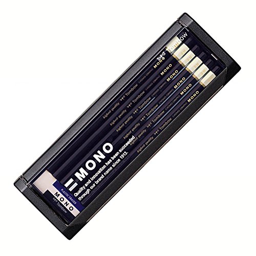 2Hマルチ* 黒/2H 1ダース/MONO-2H・Size:2H 1ダース・パッケージ個数:1・【仕様】高級鉛筆／六角軸・【用途】製図・デッサン用・【入数】12本入り（1ダース）／消しゴム付き・【ケース】スチロール樹脂・【ケースサイズ】幅7...