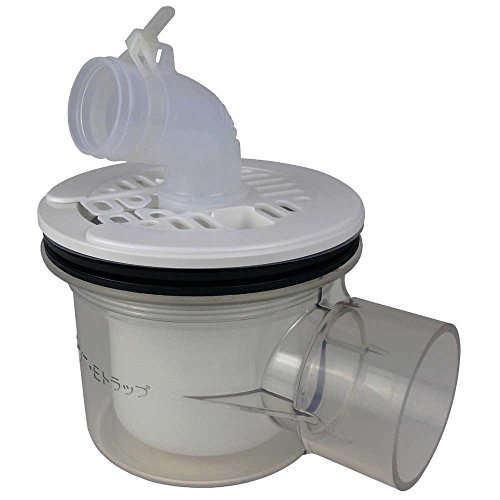 横引トラップホワイト/-/426-144-W・Color:ホワイトStyle:横引トラップ・パッケージ個数:1・材質:ABS・封水深:50ミリ・仕様:呼50VP・VU管兼用(パイプ外径シール)・色:ホワイト【特長】 ●エルボを差込むとカチッ...