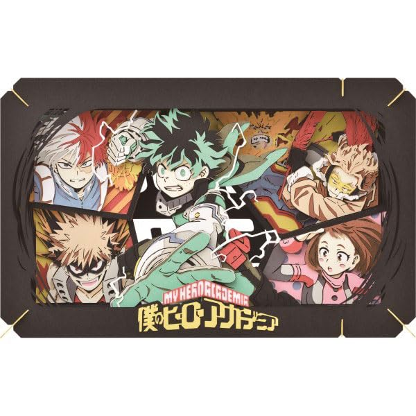 -/-/PL-L40X・パッケージ個数:1・商品サイズ：約H192×W175×D5mm商品紹介 TVアニメ『僕のヒーローアカデミア』より、ペーパーシアターが登場！ 安全警告 なし