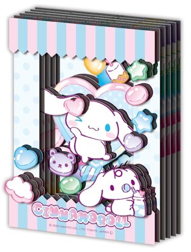 -/-/SA-M04・(C) 2025 SANRIO CO. LTD. APPROVAL NO. L656395組み立てかんたん！たのしい！紙のパーツと付属の粘着シート張り重ねて作るペーパークラフトキットです。