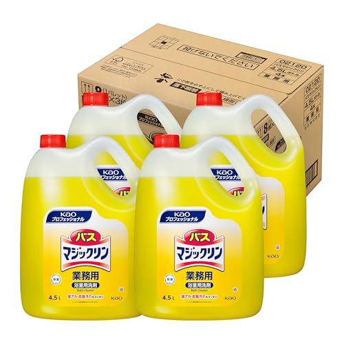 ー/-/4901301384737・パッケージ個数:1・ケース販売・大容量・中性商品紹介 〔浴室用洗剤〕湯アカも石けんカスもスッキリ。 しつこい汚れをしっかり落とします。 ●泡が汚れをグイグイ取り込みサッと消える。 ●中性。 原材料・成分 ...