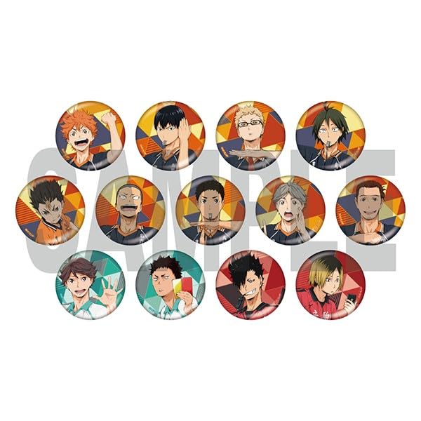 カジュアルゴールド/-/‐・パッケージ個数:1・商品サイズ：約H58×W58×D3mm商品紹介 アニメ『ハイキュー!!』より、ビジュアルの下に敷かれたグリッターがキラッと輝く、ラメキラカンバッジコレクション2が登場です！ 安全警告 なし