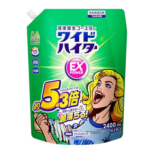 ニオイ専用-/2400ミリリットル (x 1)/ー・Size:2400ミリリットル (x 1)・パッケージ個数:1・【高さ×幅×奥行き】340×255×139[ミリメートル]・2.4[Litter]・成分:過酸化水素(酸素系)、界面活性剤(...
