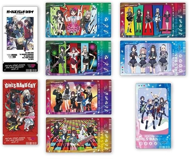 -/-/‐・パッケージ個数:1・商品サイズ：約176×86×40mm商品紹介 『ガールズバンドクライ』からビジュアルクリアチケットが登場！ 安全警告 なし