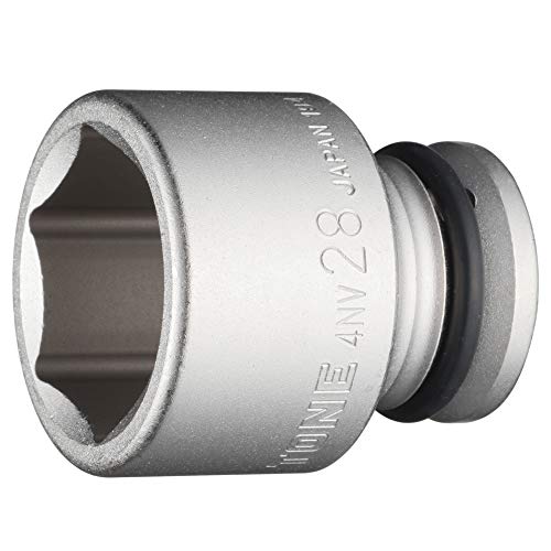 -/HP4NV-28:二面幅:28mm/HP4NV-28・Size:HP4NV-28:二面幅:28mm・パッケージ個数:1・寸法/二面幅寸法：28mm、全長：45mm・質量：172gより ●インパクトレンチ専用のソケットです。無電解メッキで...