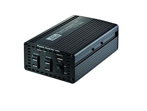 5) PI-500/24Vブラック/-/PI-500/24・Style:5) PI-500/24V・パッケージ個数:1・DC24V車専用・AC100V(定格出力400W/最大出力500W)・USB5V(定格出力2.1A/最大出力2.4A)・...