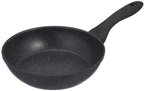 ブラック/フライパン20cm/RB-1286・Size:フライパン20cm・パッケージ個数:1・商品サイズ:約 幅37.5×奥行20.8×高さ7cm、重量:約360g・鍋の高さ:4.8cm・本体:アルミニウム合金、内面:ふっ素樹脂加工、外面...