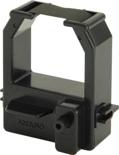 モデルEブラック/-/CE-320050・パッケージ個数:1・アマノタイムレコーダー用の純正インクリボンで・インク色／黒・対応機種／MX−100・W5.4×D6.0×H3.5cm●タイムレコーダー用インクリボン●対応機種:MX-100