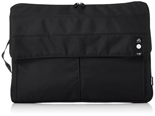 カジュアルブラック/15.6型ワイド/IN-CA15BK・Size:15.6型ワイドColor:ブラック・パッケージ個数:1・軽くてかさばらないスリムタイプです。・アダプタやマウスなどのアクセサリも一緒に収納できます。・使いやすく出し入れし...