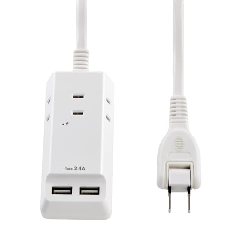 耐雷USBコード付きタップ-/1.5m/WL-2215SU・Size:1.5mStyle:耐雷USBコード付きタップ・パッケージ個数:1・USB充電ポート2個口搭載: スマートフォンやタブレットを2台同時に充電可能なUSBポートを搭載してい...