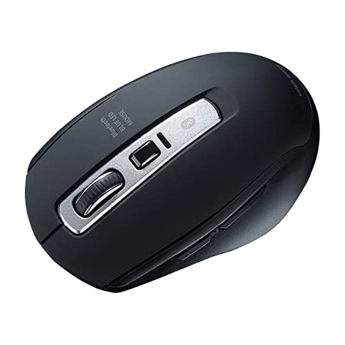 ブラック/-/MA-BTBL162BK・パッケージ個数:1・手のひらにフィットするBluetooth ブルーLEDマウスです。・Bluetooth Ver5.0規格に対応し、Bluetooth内蔵のパソコンにレシーバーなしで接続できます。・...