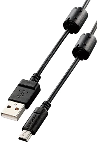 MiniBブラック/1.5m/DGW-MF15BK・Size:1.5mStyle:MiniB・パッケージ個数:1・USB2.0 mini-Bを搭載したデジタルカメラやデジタルビデオカメラのデータをパソコンに転送できるUSBケーブルです。・U...