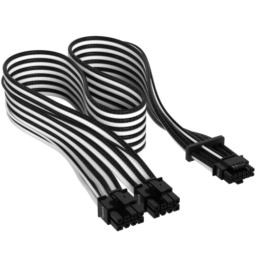 12+4ピン 600W 12VHPWRブラック/ホワイト/60センチメートル/CP-8920331・Color:ブラック/ホワイトStyle:12+4ピン 600W 12VHPWR・パッケージ個数:1・12VHPWRに対応し、最大600Wの...