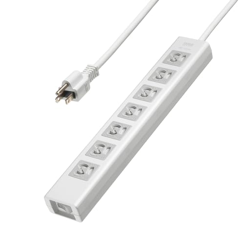 7個口連動集中スイッチ付ライトグレー/3m/TAP-F37SH-3Z・Style:7個口連動集中スイッチ付Size:3m・パッケージ個数:1・集中スイッチで7個口を一括でオン/オフすることができます。・差込口は、3P抜け止めシャッター仕様の...