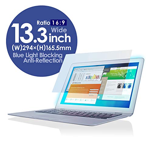 ブルーライトカット-/13.3インチ(16:9)/EF-FL133W2BL・Size:13.3インチ(16:9)Style:ブルーライトカット・パッケージ個数:1・LED液晶ディスプレイが発する光の中の青い部分「ブルーライト」を大幅に約42...