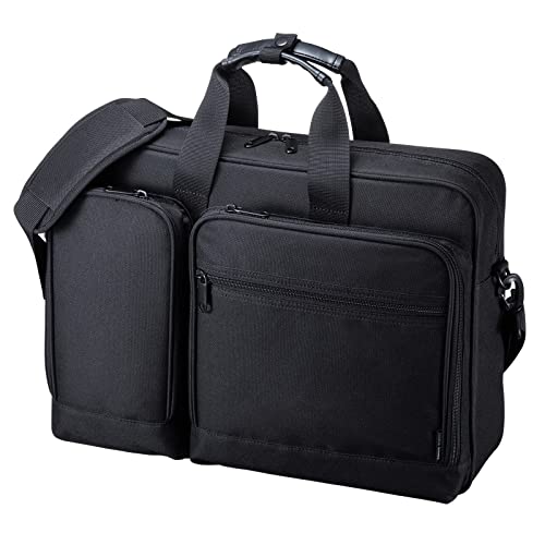 ユーティリティーブラック/W415×D130×H300mm/BAG-3WAYT2BKN・パッケージ個数:1・リュック、ショルダー、手提げの3WAY仕様であらゆるシーンに対応します。・持ち運びしやすい軽量タイプです。・多数の小物ポケット付きで...