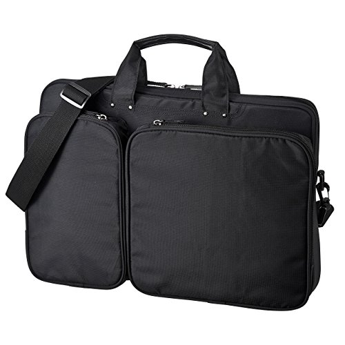 ユーティリティブラック/15.6型ワイド/BAG-P22BK・Size:15.6型ワイド・パッケージ個数:1・ショルダー付きで持ち運びに便利な衝撃吸収パソコンバッグ(15.6型ワイド)・パソコン収納部全面に衝撃吸収フォームを内蔵し、ノートパ...