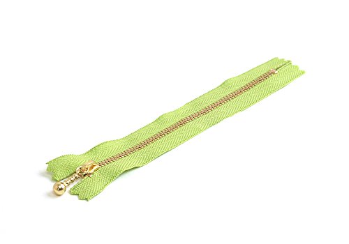 金具:Gゴールド874 グリーンアップル/20cm/3G20-874・Color:874 グリーンアップルSize:20cmStyle:金具:Gゴールド・カラー: グリーンアップル・素材: テープ部分: ポリエステル ■チェーン部分: 真鍮...