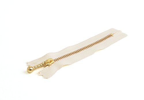 金具:Gゴールド801 生成/14cm/3G14-801・Color:801 生成Size:14cmStyle:金具:Gゴールド・カラー: 生成・素材: テープ部分: ポリエステル ■チェーン部分: 真鍮合金 ■スライダー部分: 亜鉛合金・...