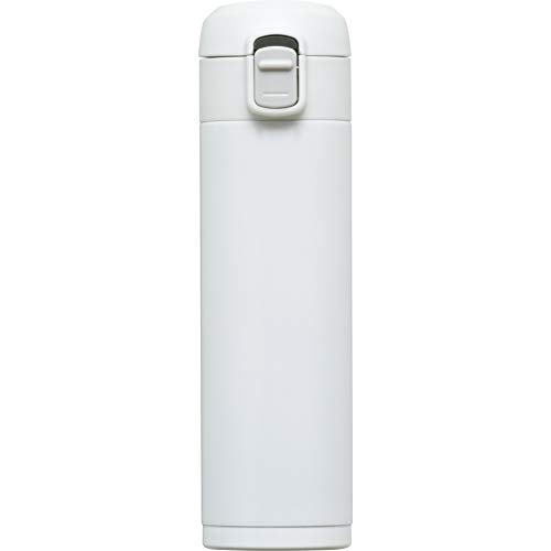 ワンタッチ栓ホワイト/300 ml/RH-1510・Style:ワンタッチ栓Size:300 mlColor:ホワイト・パッケージ個数:1・サイズ:約7.3×5.8×20.6cm・本体:ステンレス鋼・キャップ・飲み口:ポリプロピレン・パッキ...