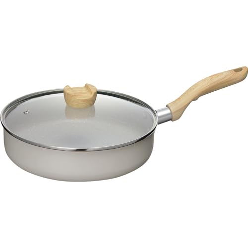24cm 蓋付グレー/本体サイズ:250×420×125mm/MB-2710・Style:24cm 蓋付・パッケージ個数:1・本体:アルミニウム合金、内面:ふっ素樹脂加工、外面:焼付塗装、はり底:ステンレス鋼、底の厚さ:2.6mm(はり底を...