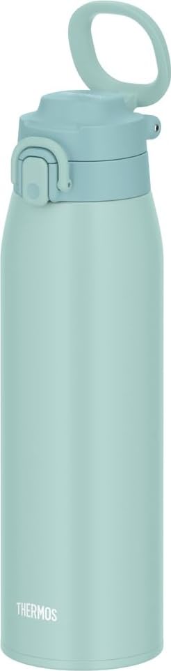 ワンタッチタイプミントブルー/1000 ml/JOS-1000 MBL・Color:ミントブルーSize:1000 mlStyle:ワンタッチタイプ・パッケージ個数:1・キャリーループ付きJOSシリーズに大容量1.0Lサイズが登場・本体サイ...