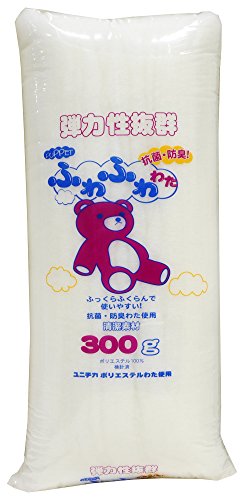 -/300g/-・品番:-・仕様:手芸綿・サイズ:300g・素材:ポリエステル100%商品紹介 ふっくらふくらんで使いやすい! 抗菌防臭で清潔素材の手芸わたです。 ソフトな手触り、弾力性抜群。 悪臭のもとになる菌を寄せ付けません。 水洗いし...
