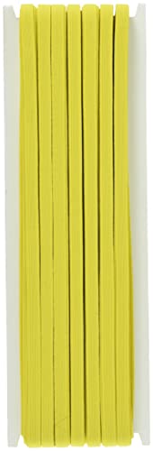12コールイエロー/7mm幅×30m巻/F10-COL12-Y・Color:イエローStyle:12コール・パッケージ個数:1・本体サイズ: 7mm幅×30m巻 12コール・素材: ゴム: 天然ゴム 糸: ポリエステル100%・入数: 30...