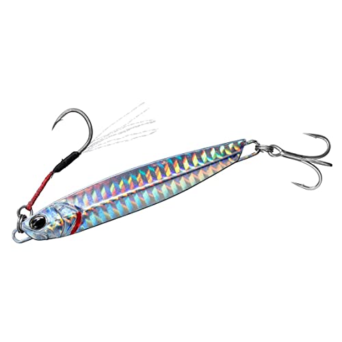 40gPHシルバー/40g/07465968・Color:PHシルバーStyle:40g・パッケージ個数:1・ダイワ サムライジグR 40g (メタルジグ ジギング)・■自重(g)：40・■全長(mm)：92・■フロントフック：イセアマ#1...