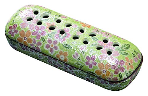 1) 寝かせる線香皿+網セット17) 小花/1) 小 4.9×12.8×高さ3.5cm/-・Color:17) 小花Size:1) 小 4.9×12.8×高さ3.5cmStyle:1) 寝かせる線香皿+網セット・パッケージ個数:1・陶器でで...