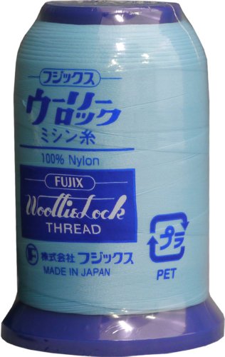 85/-/85番色・Color:85・色:85・素材:ナイロン・製品サイズ:7.19 x 4.7 x 4.6cm・製品の重量:41gロックミシン用ミシン糸 『ウーリーロック 高伸縮 1000m(25g) 85番色』 Fujix(フジックス)...