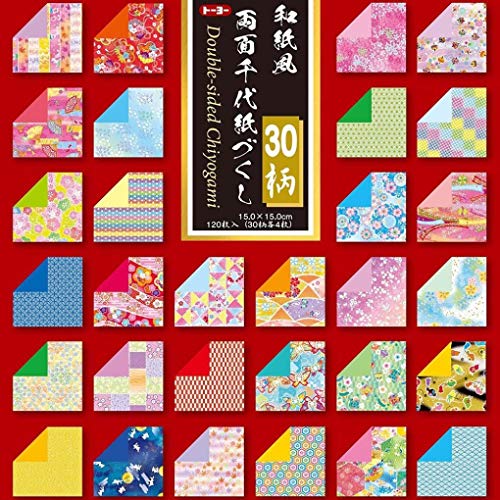 両面/15cm角/018060・PatternName:単品Size:15cm角・パッケージ個数:1・1枚の寸法:15cm×15cm・1枚の寸法:15cm×15cm・内容:30柄×各4枚、合計120枚入り・透明PP製ケース入り・生産国:日本...