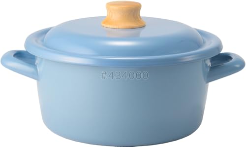 両手鍋20cmアッシュブルー/2.9 L/CTP-20W.AB・Color:アッシュブルーStyle:両手鍋20cm・パッケージ個数:1・サイズ(約):28.5×23×14.5cm、満水容量:2.9L・素材・材質:本体・フタ/ ほうろう鋼板...