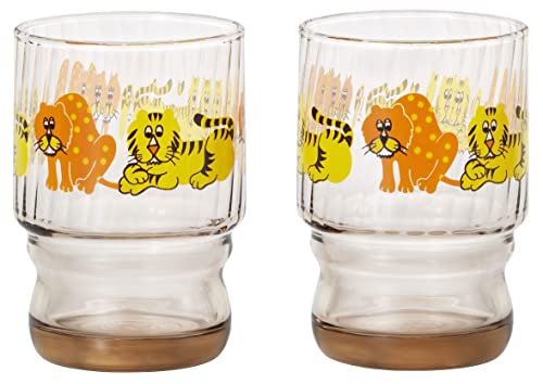 水飲みコップペアズーメイト/約6.8cm×高さ9.5cm/S-6342・パッケージ個数:1・かつて昭和の家庭で使われていたアデリアのグラスウェアを現代の技術でリメイク。・サイズ:約最大6.8(口径6.7)×高さ9.5cm・満水容量:約235...