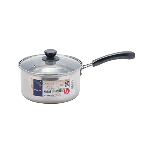 片手鍋シルバー/2.5 L/HB-6513・Size:2.5 LStyle:片手鍋・パッケージ個数:1・製品サイズ:(約)全長35×幅19×高さ13.5cm、鍋の深さ:(約)10cm・製品重量:(約)0.66kg・本体 素材・材質:本体/ス...
